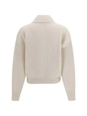 Brunello Cucinelli English Rib Cashmere Cardigan