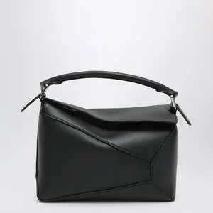 Loewe Small Puzzle Edge Bag - Black