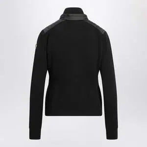 Moncler Padded Cardigan In A Wool Blend