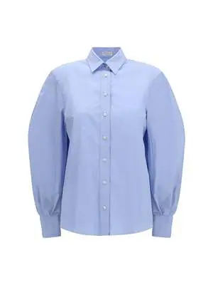 Brunello Cucinelli Cotton Shirt - Blue