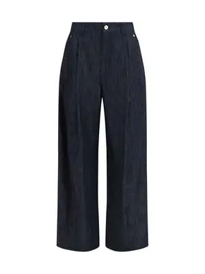 Brunello Cucinelli Cotton Denim Pants - Blue