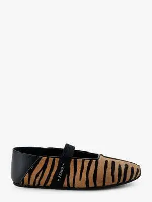 Fendi Pony Hair Ballet Flats - Multicolor