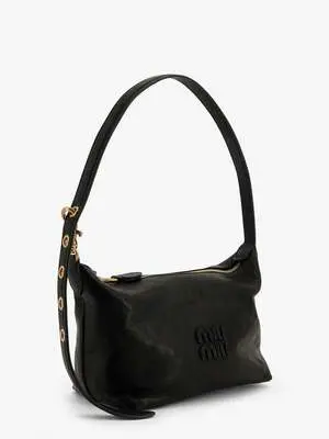 Miu Miu Nappa Aviator Leather Shoulder Bag