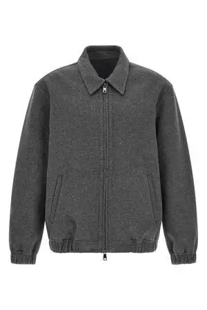 GIORGIO BRATO Wool And Cashmere Jacket - Gray