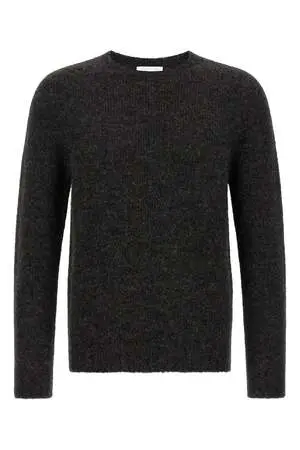 OLIVER LATTUGHI Brushed Alpaca Sweater - Gray