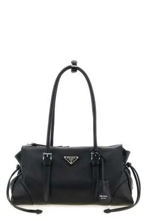 Prada Medium Bonnie' Shopping Bag - Black
