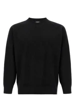 OLIVER LATTUGHI Merino Wool Knit Sweater - Black