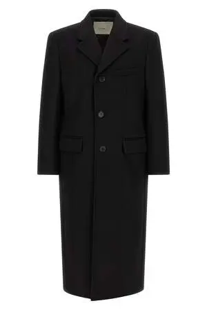 DUNST 2-way 3 Button' Coat - Black