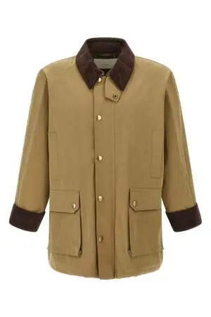 DUNST Waxed Cotton Jacket - Beige