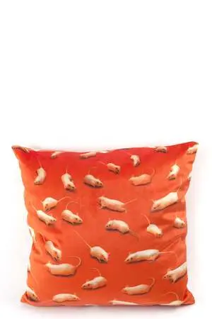 SELETTI Cushion 'toiletpaper Kitten