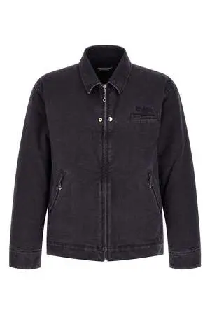 Undercover Cotton Blouson With Photographic Print - Blue