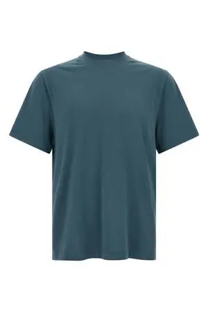 Brioni T-shirt Tonal Embroidered Logo - Blue