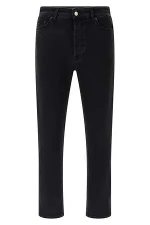 DEPARTMENT 5 Jeans With Logo Patch - Black