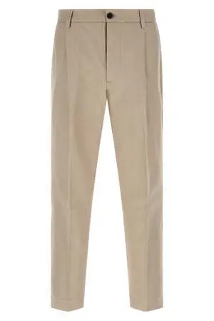 DEPARTMENT 5 Trousers With Front Pleats - Beige