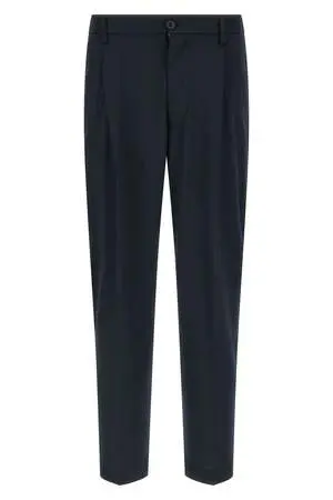 DEPARTMENT 5 Gin Trousers With Front Pleats - Blue
