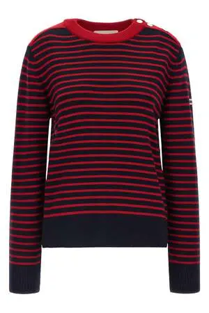 AMI Paris Marinière Sweater - Blue