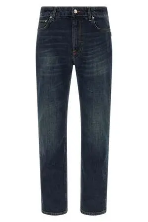 DEPARTMENT 5 Stones Jeans + Contrast Logo Patch Detail - Blue