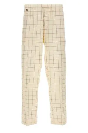Undercover Pant 'windowpane Check - White/black