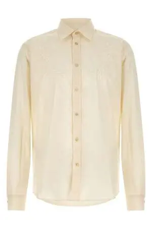 Valentino Garavani Muslin Shirt With Embroideries - White