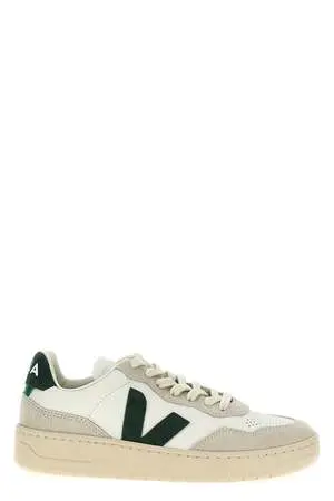VEJA Sneaker With Suede Panels - Green