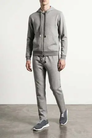 Kiton Knit Sneaker With Embossed Logo Sole
