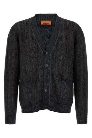 Missoni Cardigan Zigzag Knit - Blue