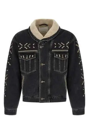 MARANT Jackson-gb' Denim Jacket - Black