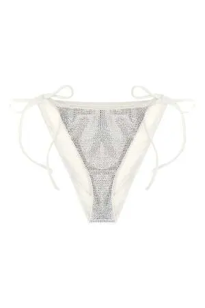 MC2 SAINT BARTH Virgo' Bikini Bottoms - White