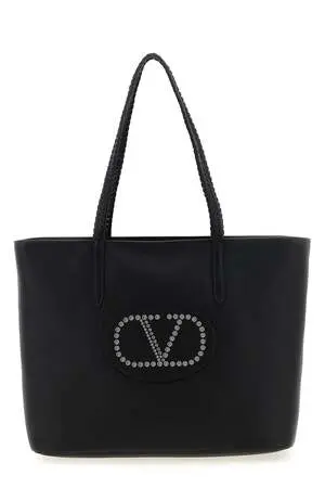Valentino Garavani Avec Toi Vlogo' Tote Bag - Black
