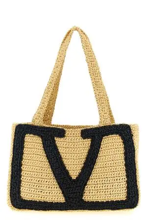 Valentino Garavani Medium 'viva Superstar' Shopping Bag - Beige