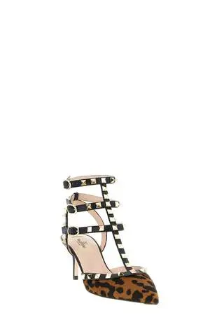 Valentino Garavani Pump 'rockstud Ankle Strap T.65