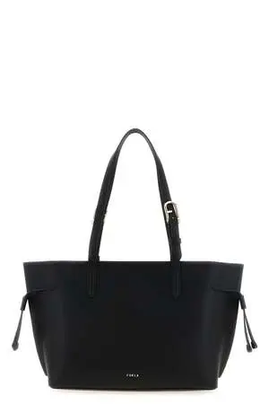 Furla Ava M' Shopping Bag - Black