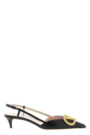 Valentino Garavani Vlogo Signature' Slingbacks