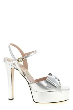 Valentino Garavani Bowow' Sandals - Silver