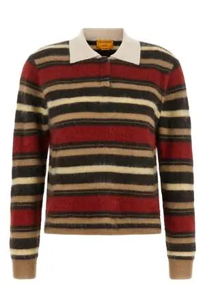 Guest In Residence Polo 'grizzly Cropped Rugby - Multi
