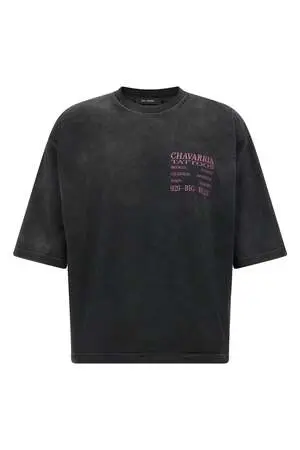 WILLY CHAVARRIA T-shirt With Graphic Print - Black