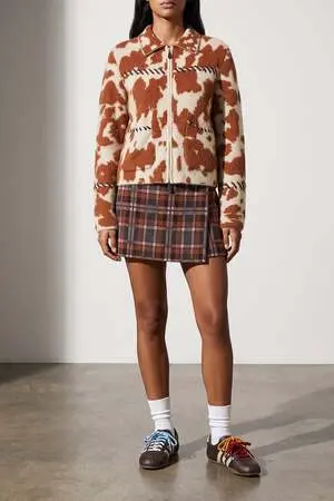 Guest In Residence Tartan Skirt