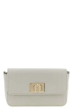 Furla 1927' Mini Crossbody Bag - Gray