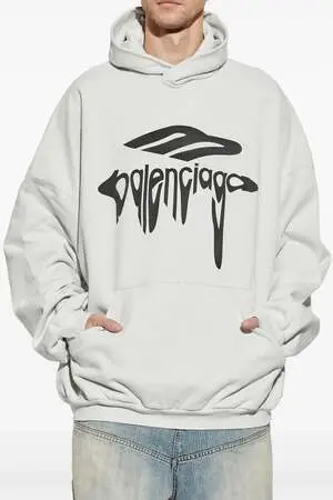 Balenciaga 3b Liquified Large Fit' Hoodie