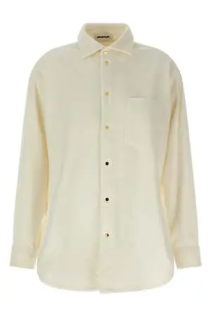 DARKPARK Shirt Gold-tone Metal Details - White