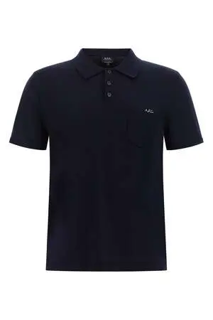 A.p.c. Gide' Polo Shirt - Blue