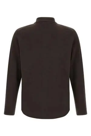 ZANONE Virgin Wool Knit Sahariana Jacket - Brown