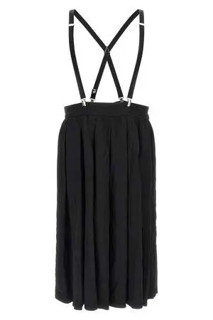 Comme Des Garçons Suspender Skirt - Black