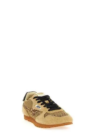 AUTRY Windspin Sneaker With Animalier Detail