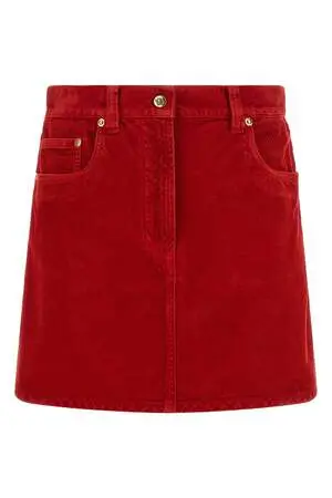 Versace Corduroy Skirt