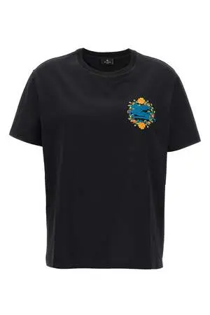 Etro Pegaso' T-shirt - Black