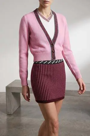 Versace Cardigan Greca Detail