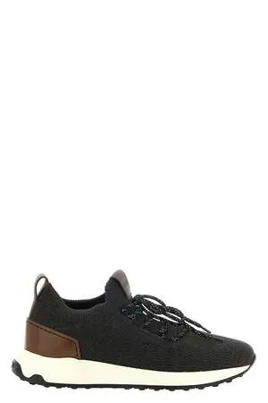 TOD'S Stretch-knit Sneaker - Gray
