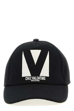Valentino Garavani Baseball Hat 'chez - Black