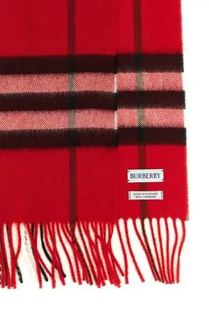 Burberry Cashmere Check Scarf
